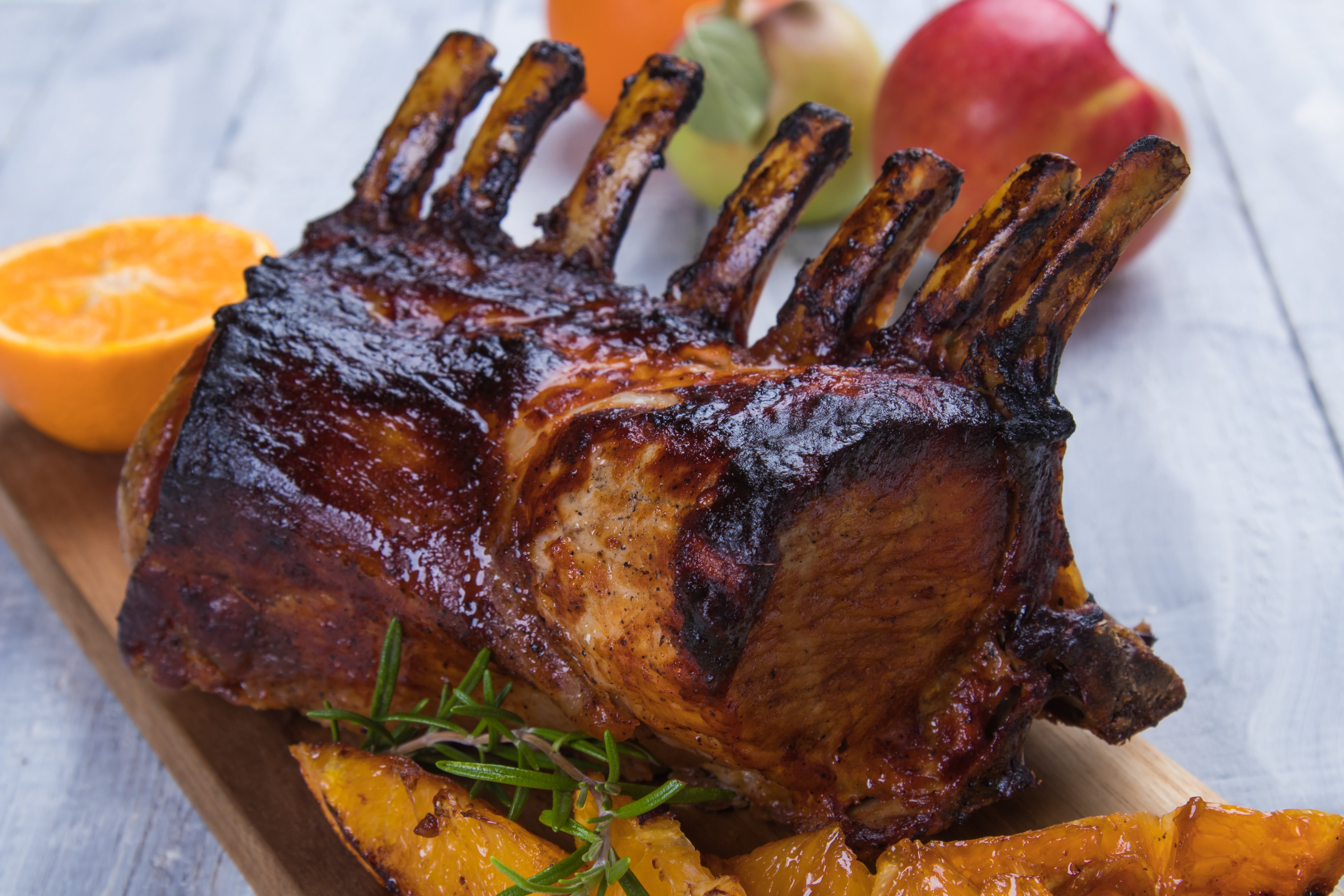 Frenched Pork Rib Rack – Sickler’s Circle View Farm